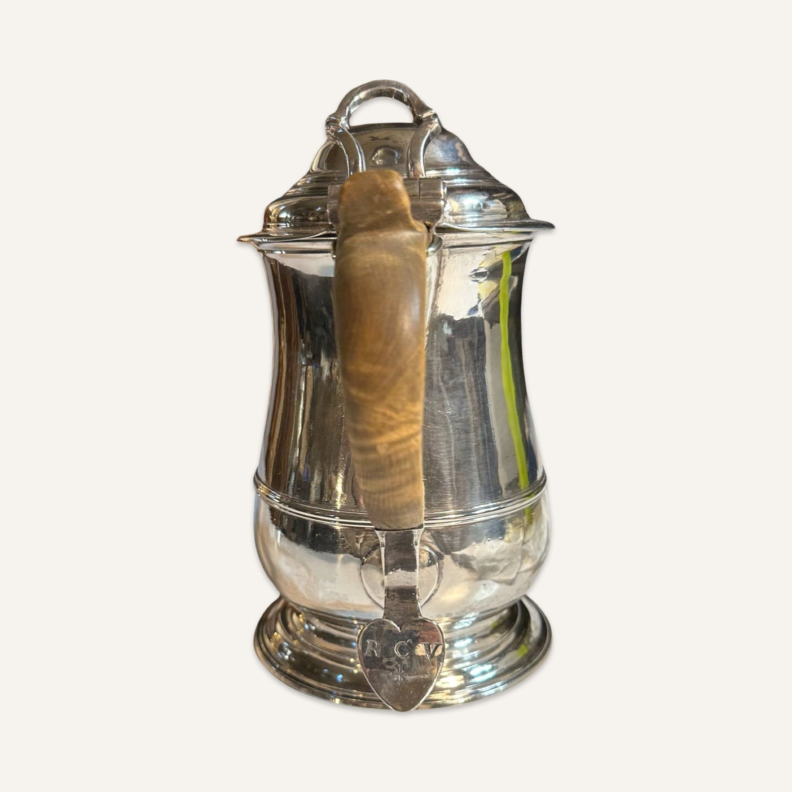 Mid 18th Century English Coffee Pot With Hallmarks and Wood Handle - Etsy