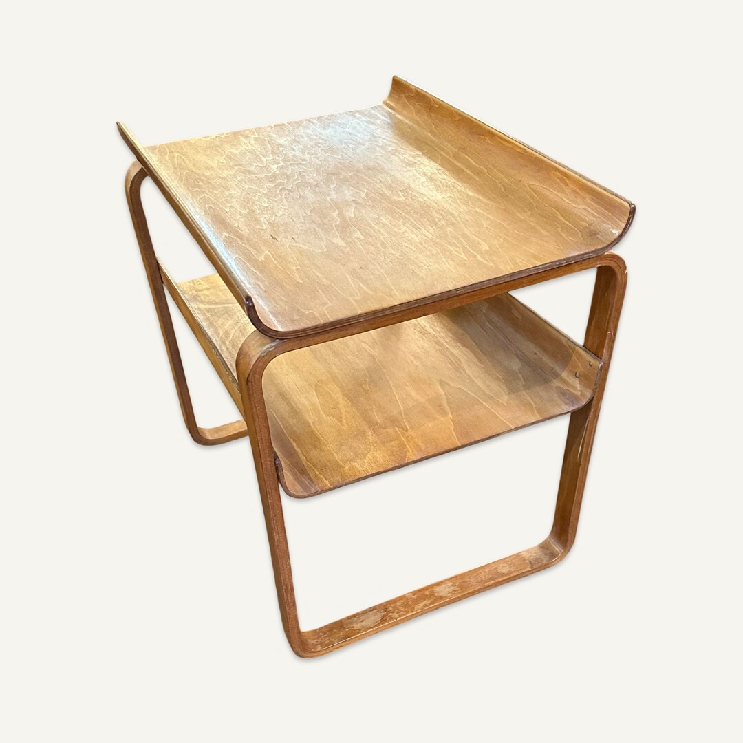1932 Alvar Aalto Bentwood Side Table #915 - Etsy