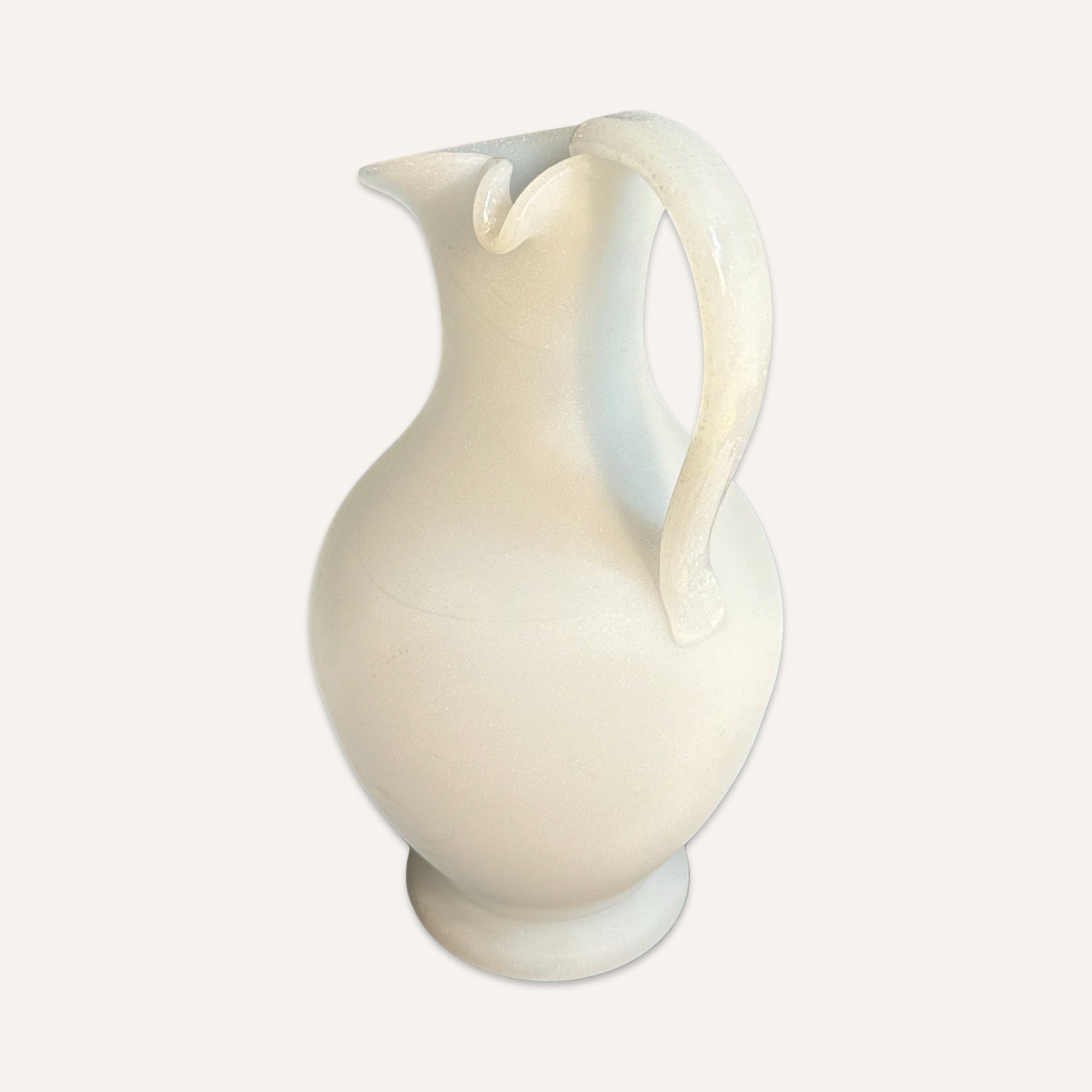 19th Century Ancient Greek Oinochoe Form Glass Wine Pitcher Made in ...