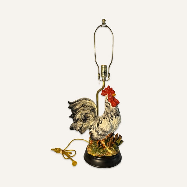 Rooster Lamp - Etsy