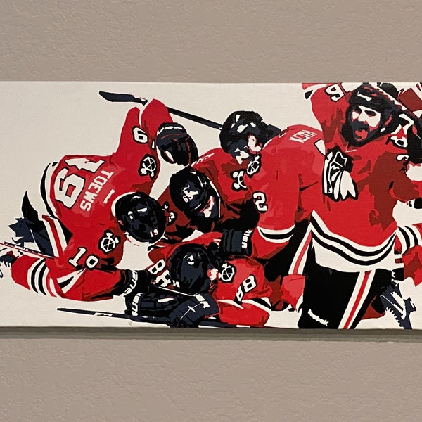 Blackhawks Art - Etsy
