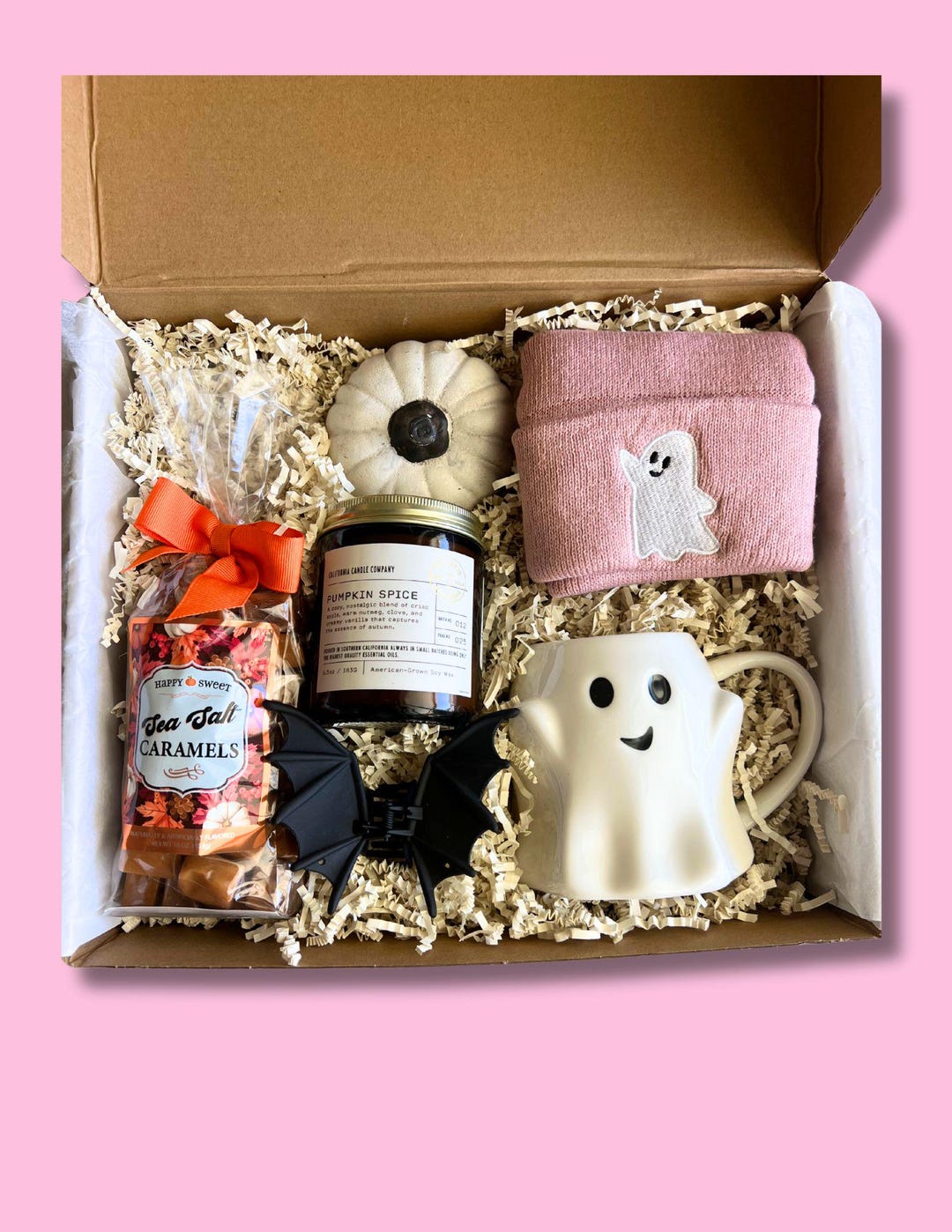 Spooky Halloween SLAY CRATE Gift Box - Candle, Mug, Beanie - Etsy