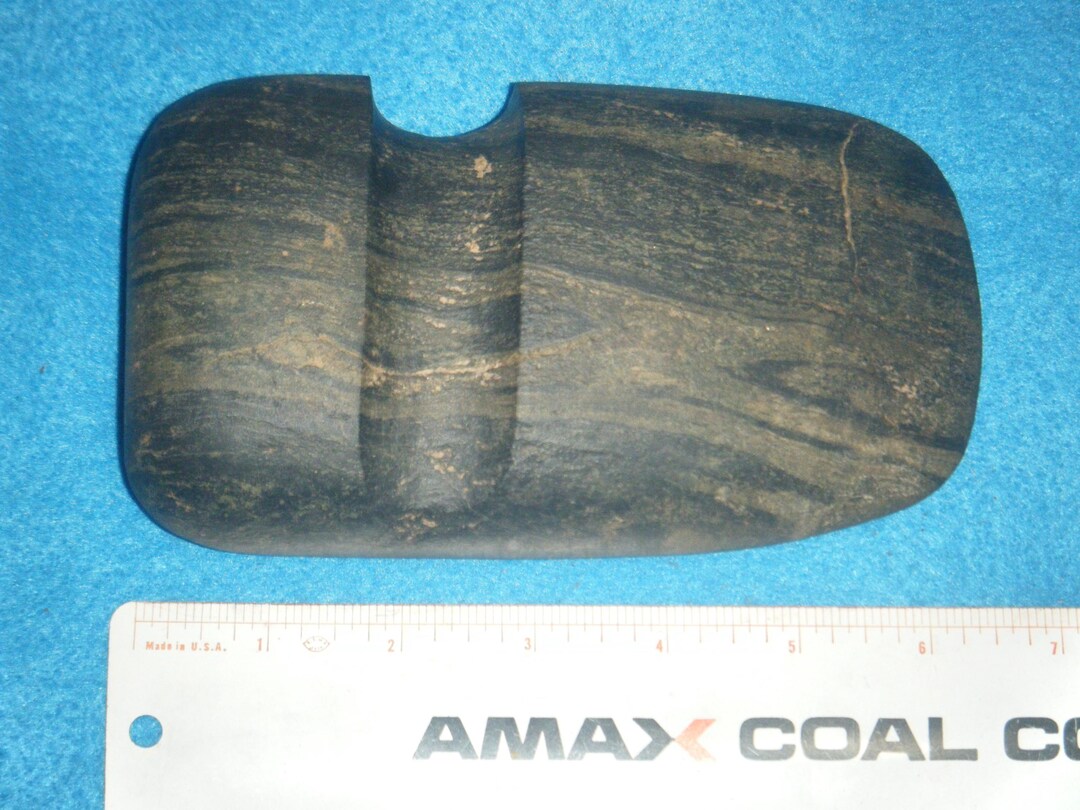 COA 6 1/2 In. Native American Grooved Axe Head - Etsy