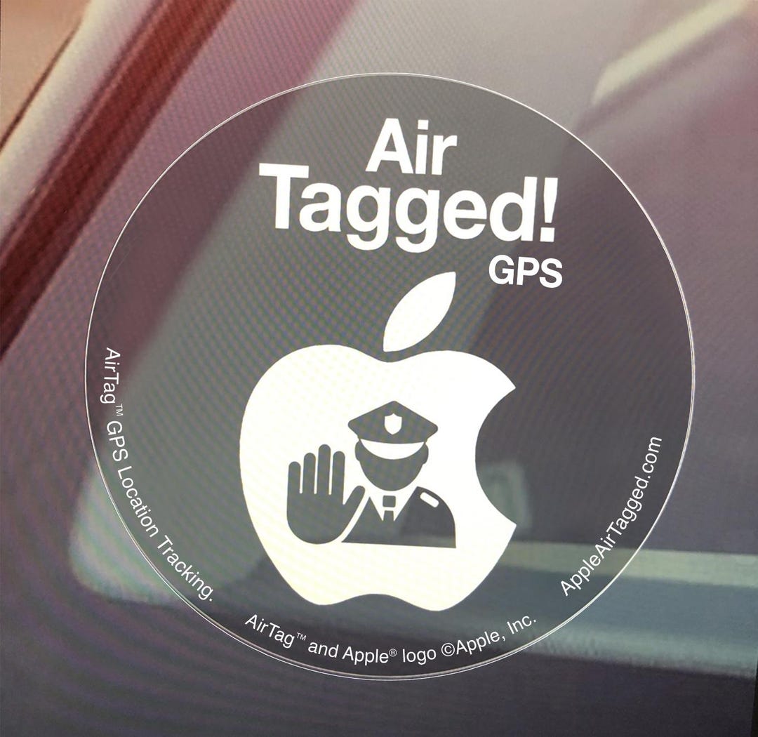 Set of 6 Clear Vinyl Decals - Protect Your Vehicles From Theft! Get ...
