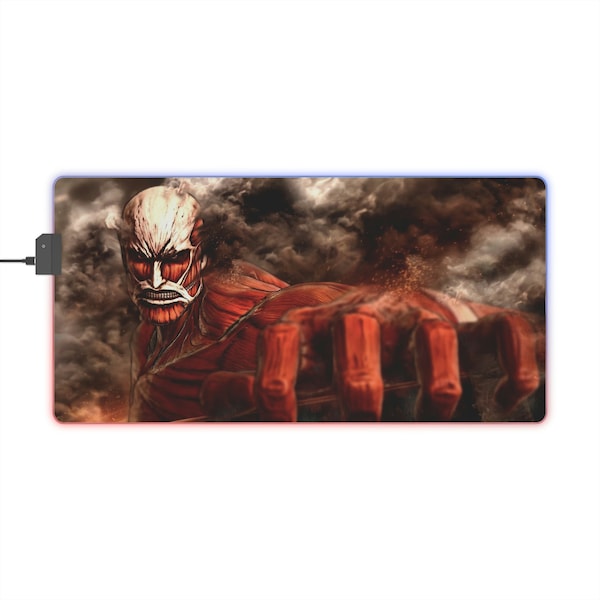 Attack on Titan Mouse Pad - Etsy