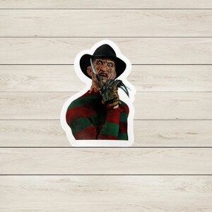 Freddy Krueger Sticker Horror Lovers Slasher Fans - Etsy