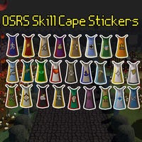 OSRS Iconic Items Stickers - Etsy