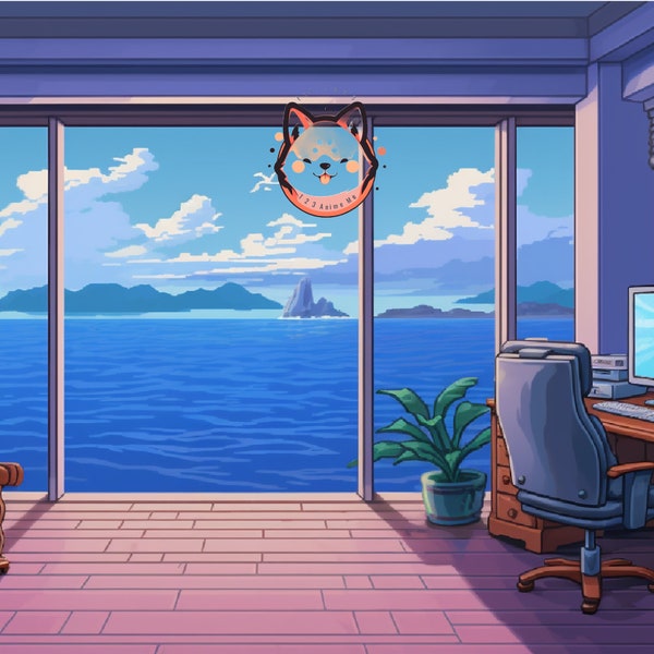 Vtuber Background Ocean - Etsy