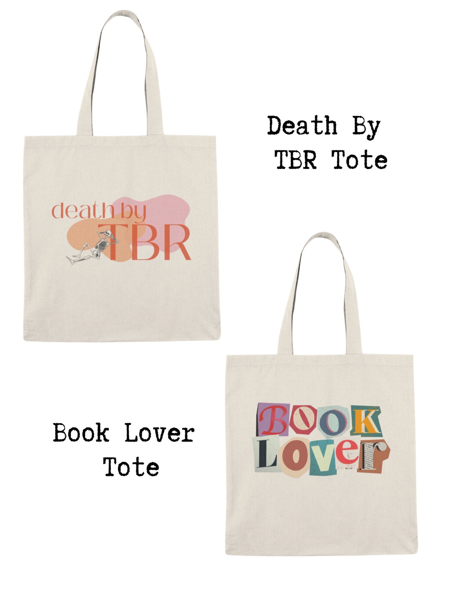 Natural Tote Bags, Trendy Totes, Book Inspired Tote Bags - Etsy