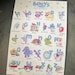 Bluey Alphabet Picture Print - Etsy UK