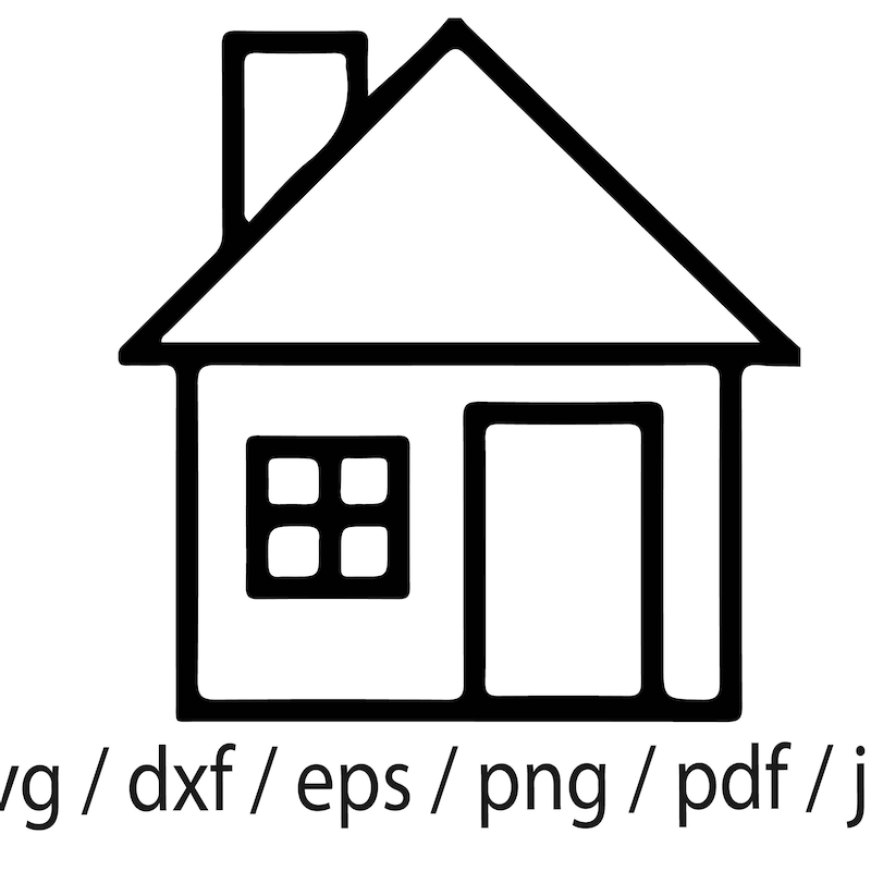 House Svg - Etsy