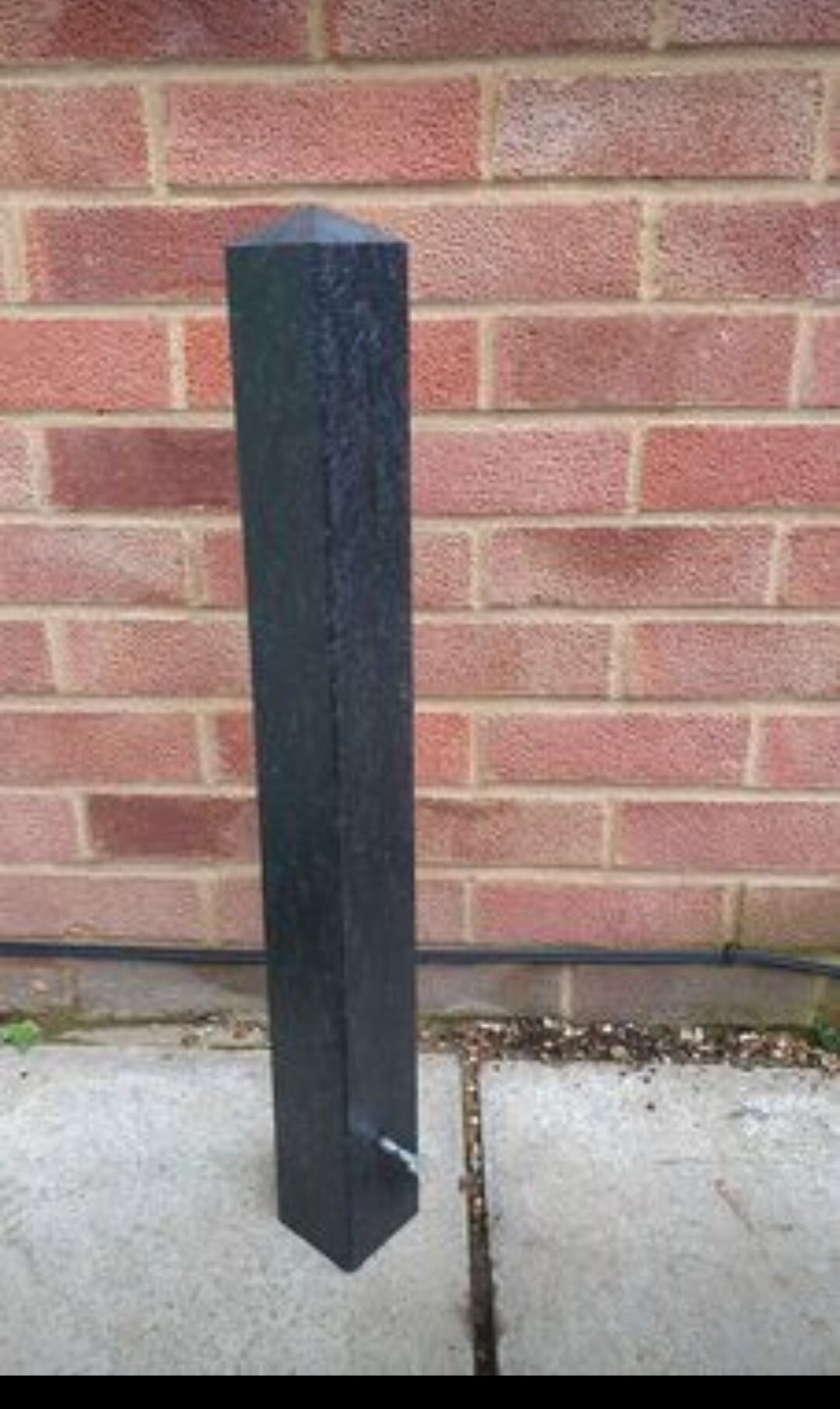 Grass Verge Saving Bollards Marker Post Solid Recycled Plastic With ...