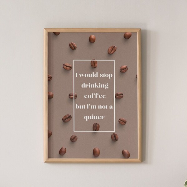 Coffee Poster - Etsy
