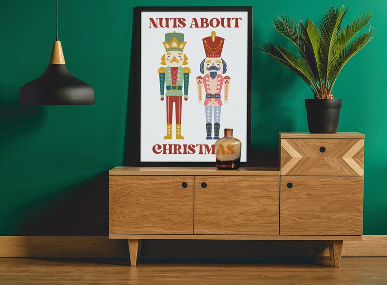 Christmas Nutcracker Decor Nut Cracker Art Nutcracker Print Nutcracker ...