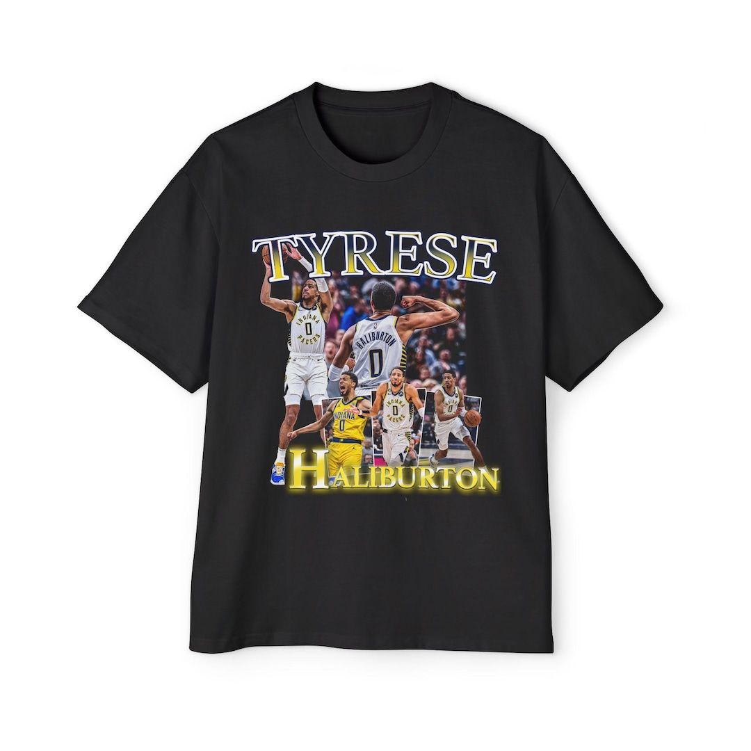 Tyrese Haliburton Oversized Tee - Etsy