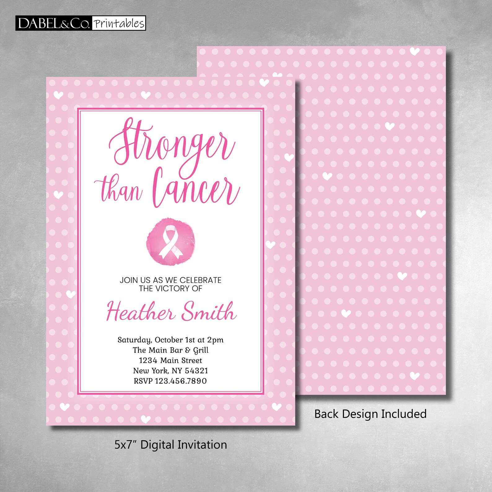 Breast Cancer Remission Celebration, Goodbye Cancer Party, Breast ...