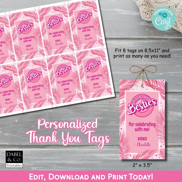 Barbie Thank You - Etsy