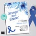 Breast Cancer Walk for a Cure Invitation, Editable Breast Cancer ...