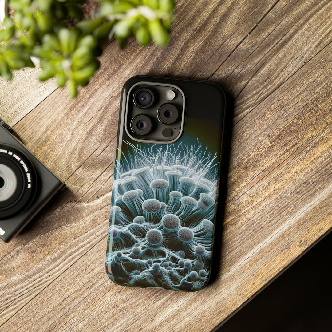 Microscopic View of Penicillium Mold Custom Phone Case Tough Cases - Etsy