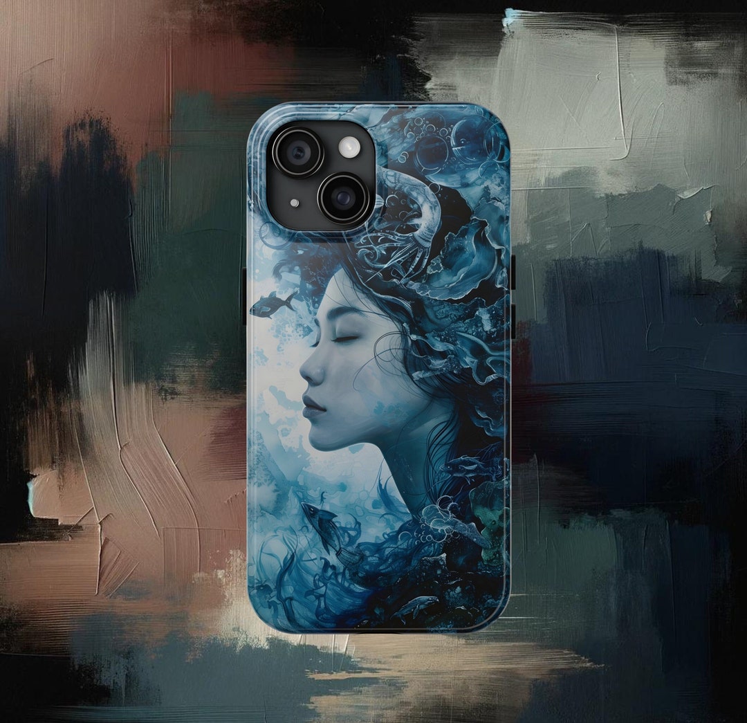 Sedna Inuit Sea Goddess iPhone Case - Marine Elegance Protective Cover ...
