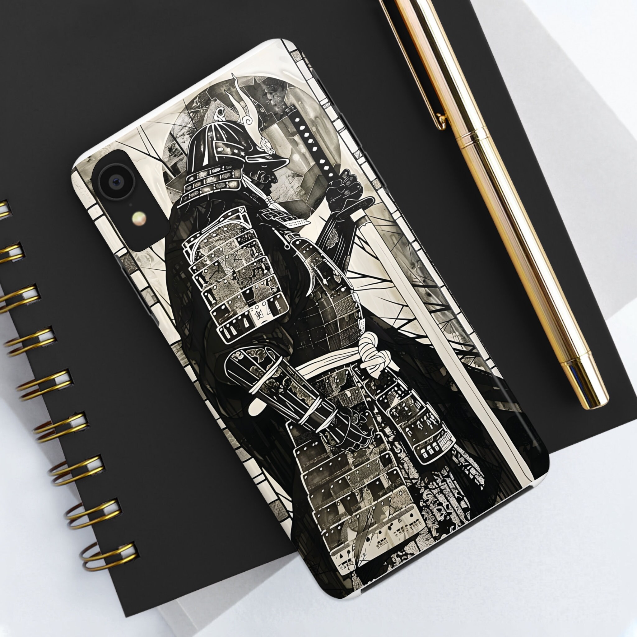 Modern Samurai Phone Case | Urban Warrior Design - Etsy