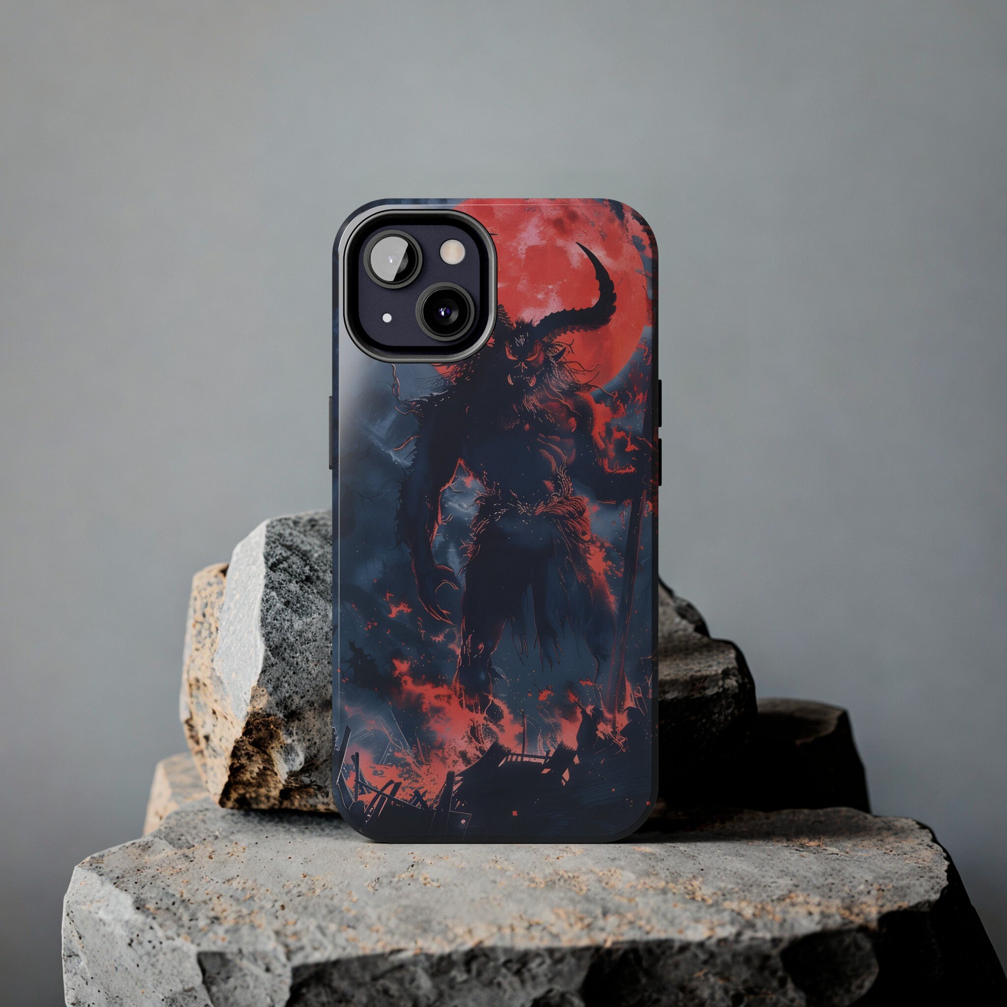 Oni Demon Moonlight iPhone Case - Etsy