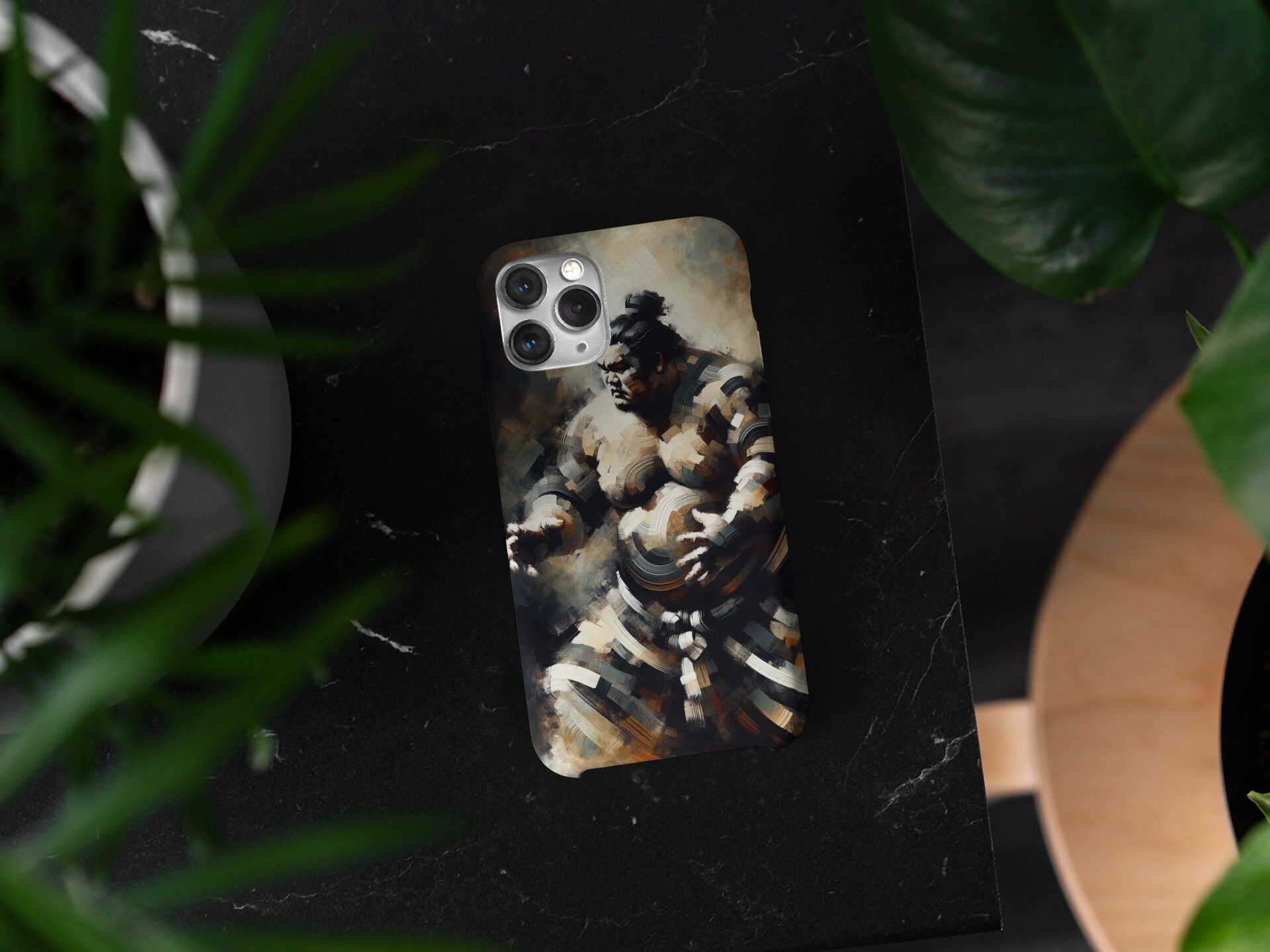 Sumo Wrestler Art Phone Case: Japanese Culture Gift - Etsy