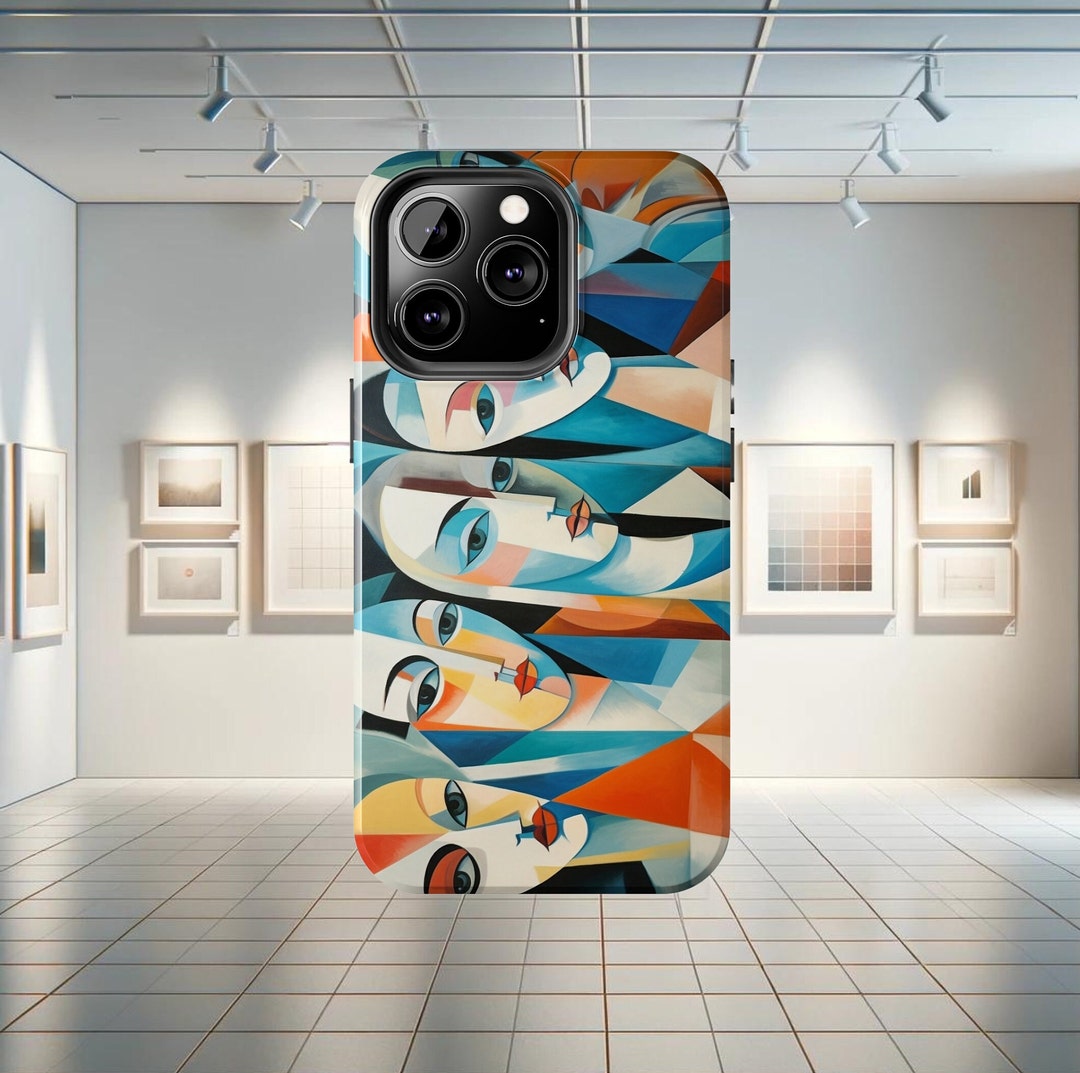 Picasso-inspired Cubism Art Phone Case - Abstract Masterpiece Phone ...