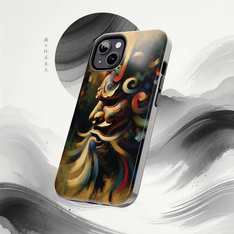 Unique Oni Mask Case - Etsy