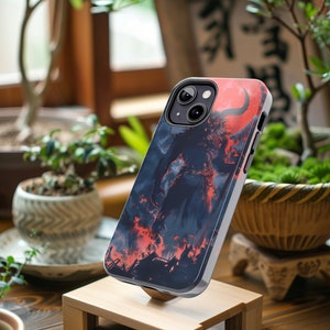 Oni Demon Moonlight iPhone Case - Etsy