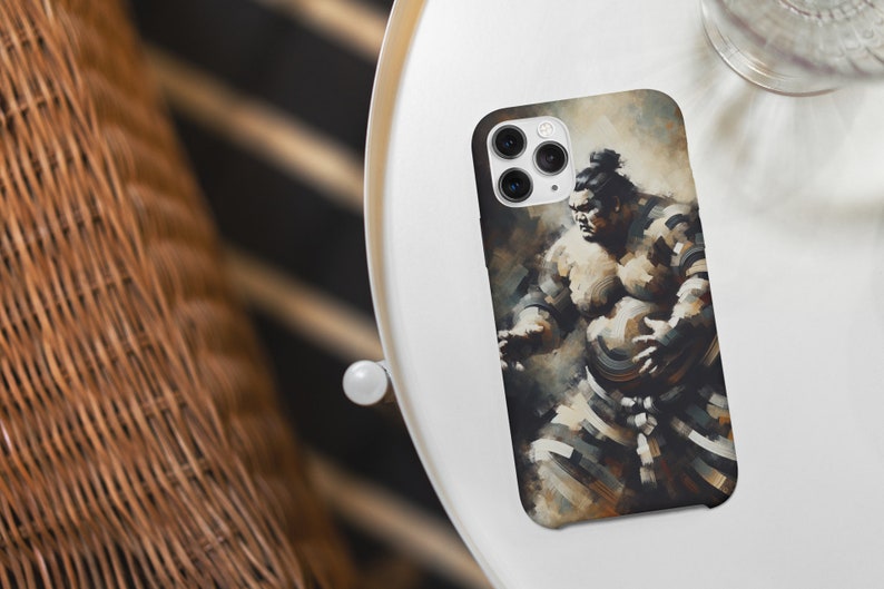 Sumo Wrestler Art Phone Case: Japanese Culture Gift - Etsy