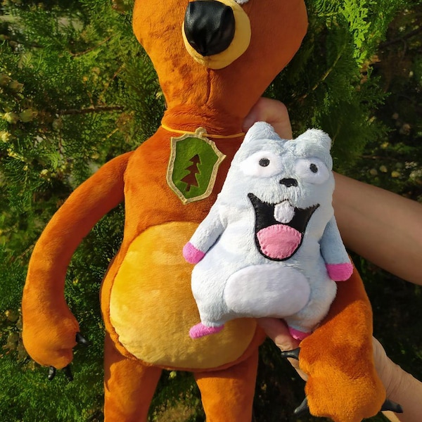 Grizzly and the Lemmings Toys - Etsy