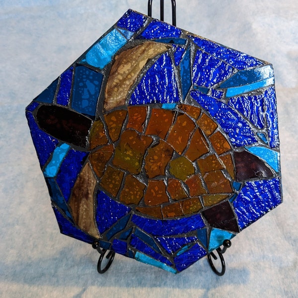 Sea Turtle Mosaic - Etsy