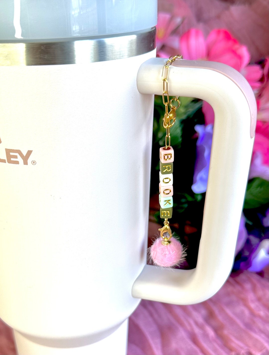 Personalized Stanley Charm Stanley Jewelry Tumbler Accessories Stanley ...