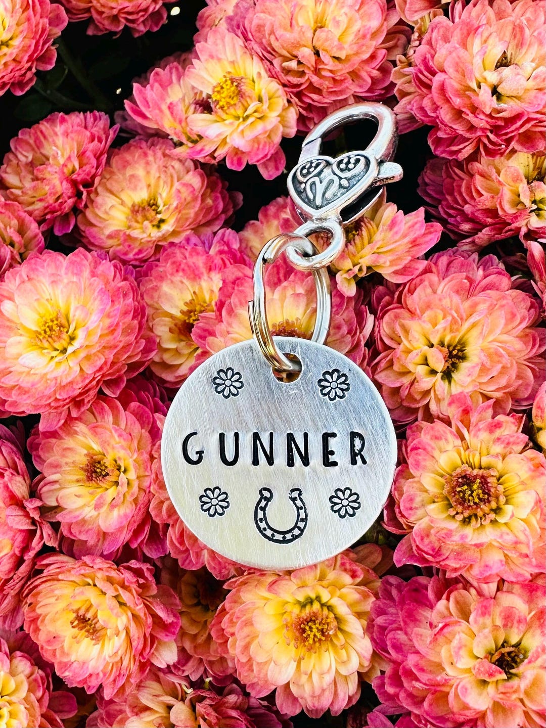Hand Stamped Horse ID Tag, Halter Name Plate - Etsy