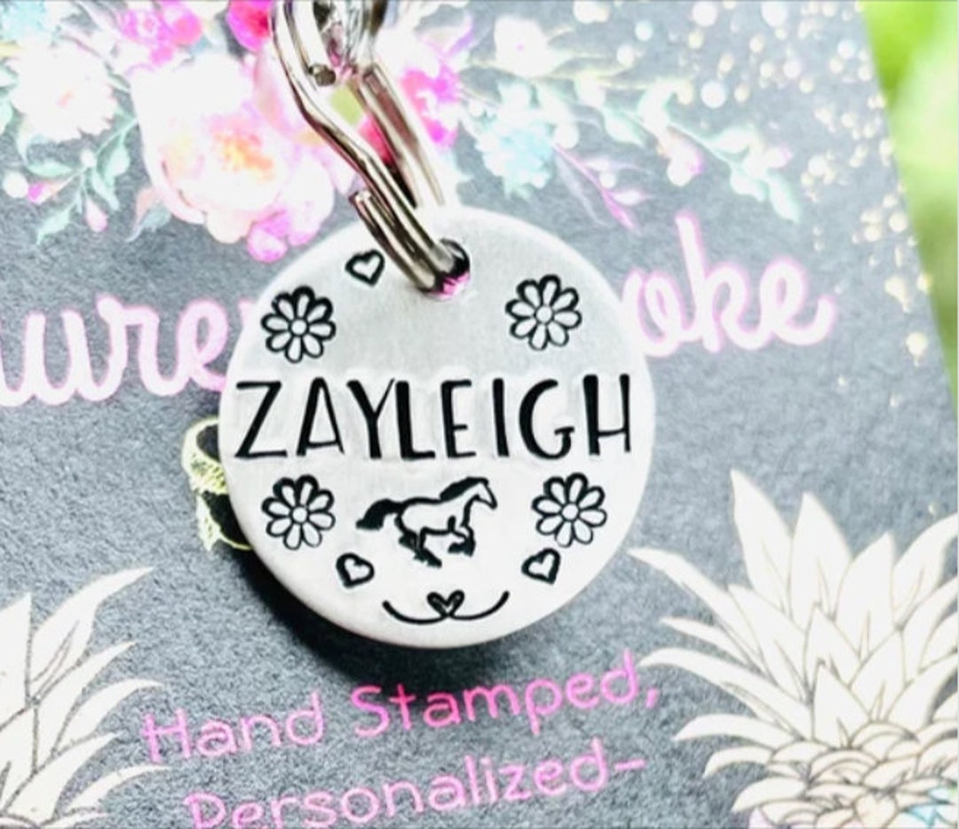 Horse ID Tag Horse Gifts Horse Halter Tag Horse Owner Gift Horse Bridal ...
