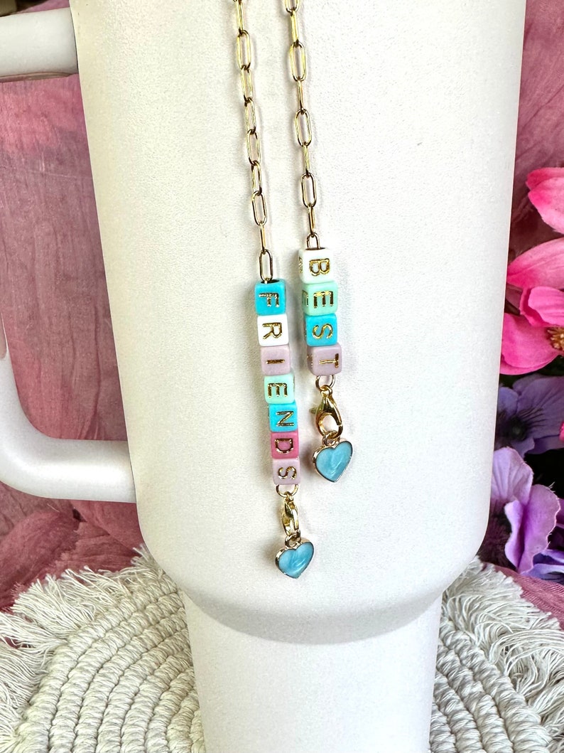 Best Friend Stanley Charm Stanley Jewelry Tumbler Accessories Stanley ...