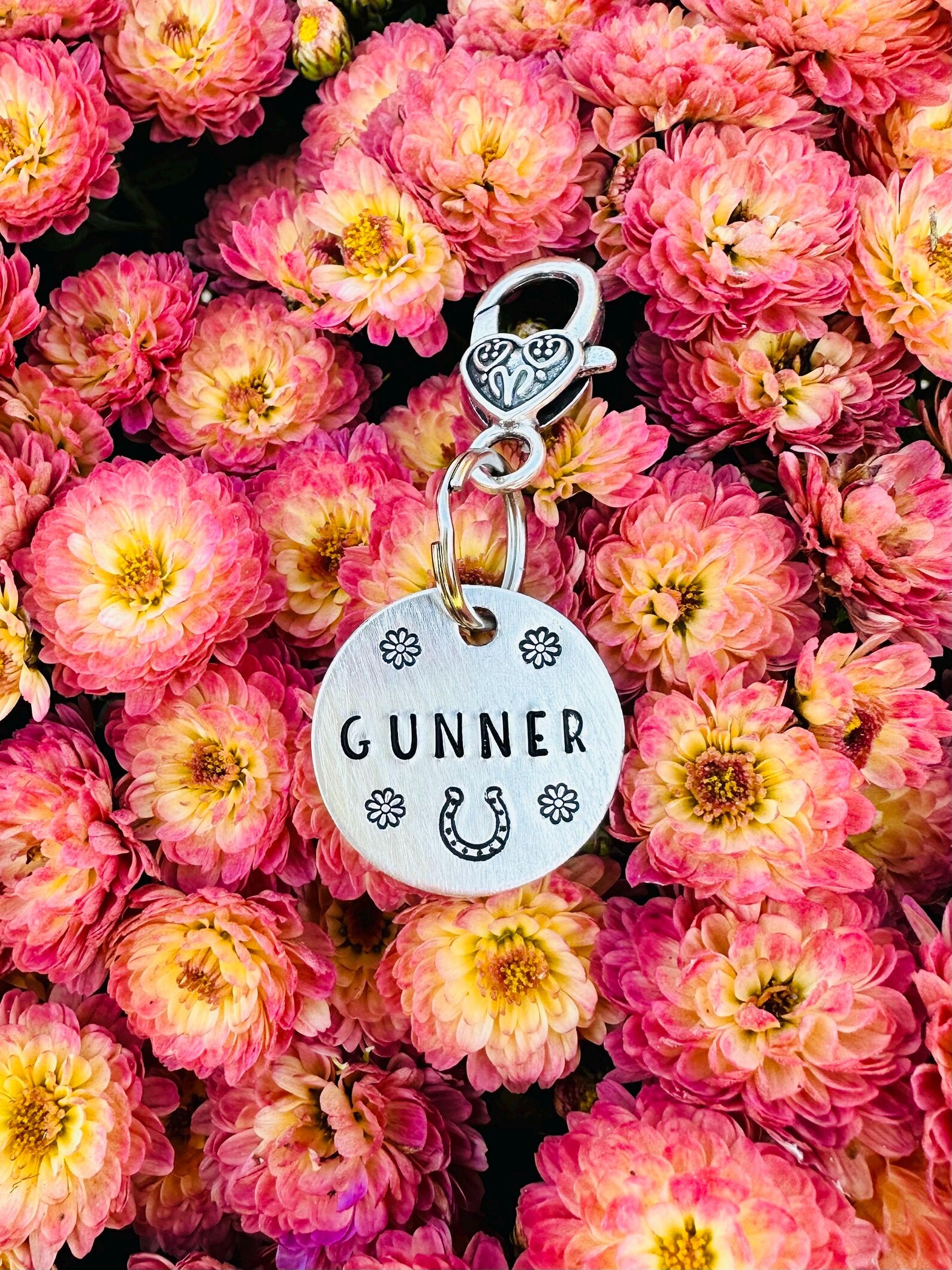Hand Stamped Horse ID Tag, Halter Name Plate - Etsy