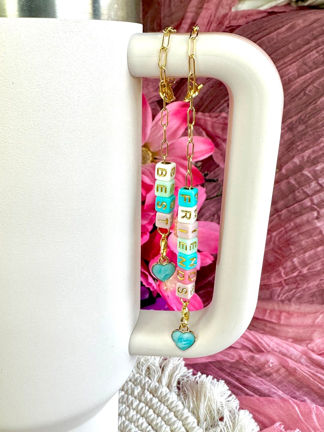 Best Friend Stanley Charm Stanley Jewelry Tumbler Accessories Stanley ...