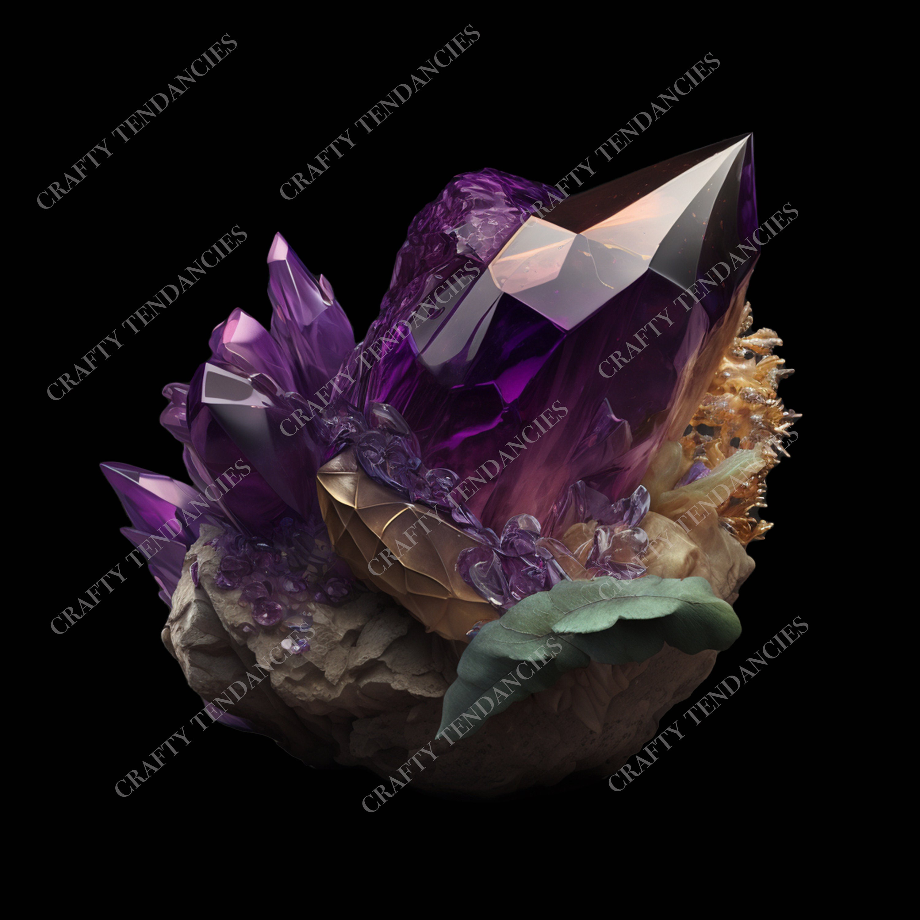 Crystal Clipart PNG Files for Instant Download Realistic - Etsy