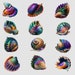 Sea Shell Clipart PNG Files for Instant Download Colorful Sea Shell ...