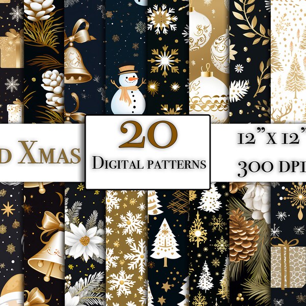 Gold Patterns - Etsy