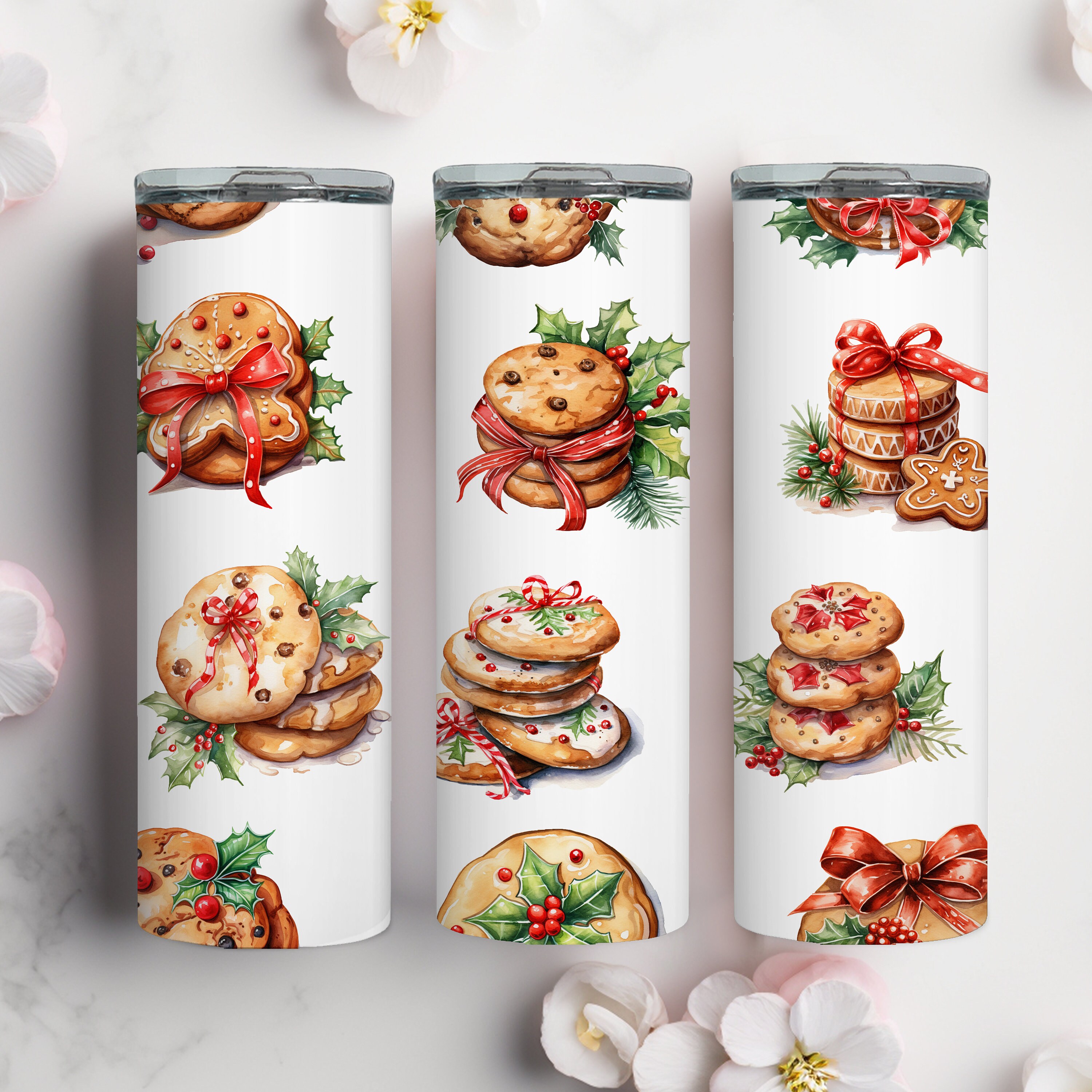 Christmas Cookie Clipart Files for Instant Download, Holiday Cookie PNG ...