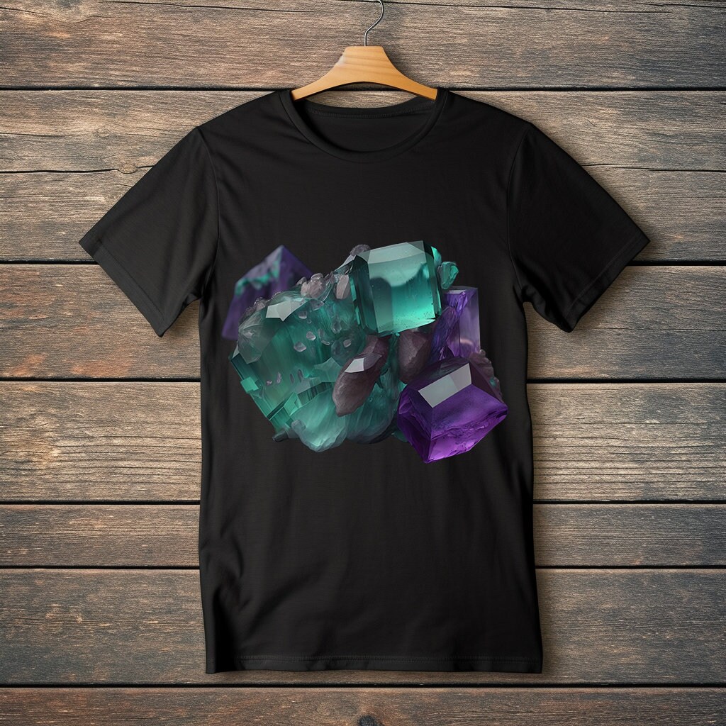 Fluorite Crystal Clipart PNG Files for Instant Download Realistic ...