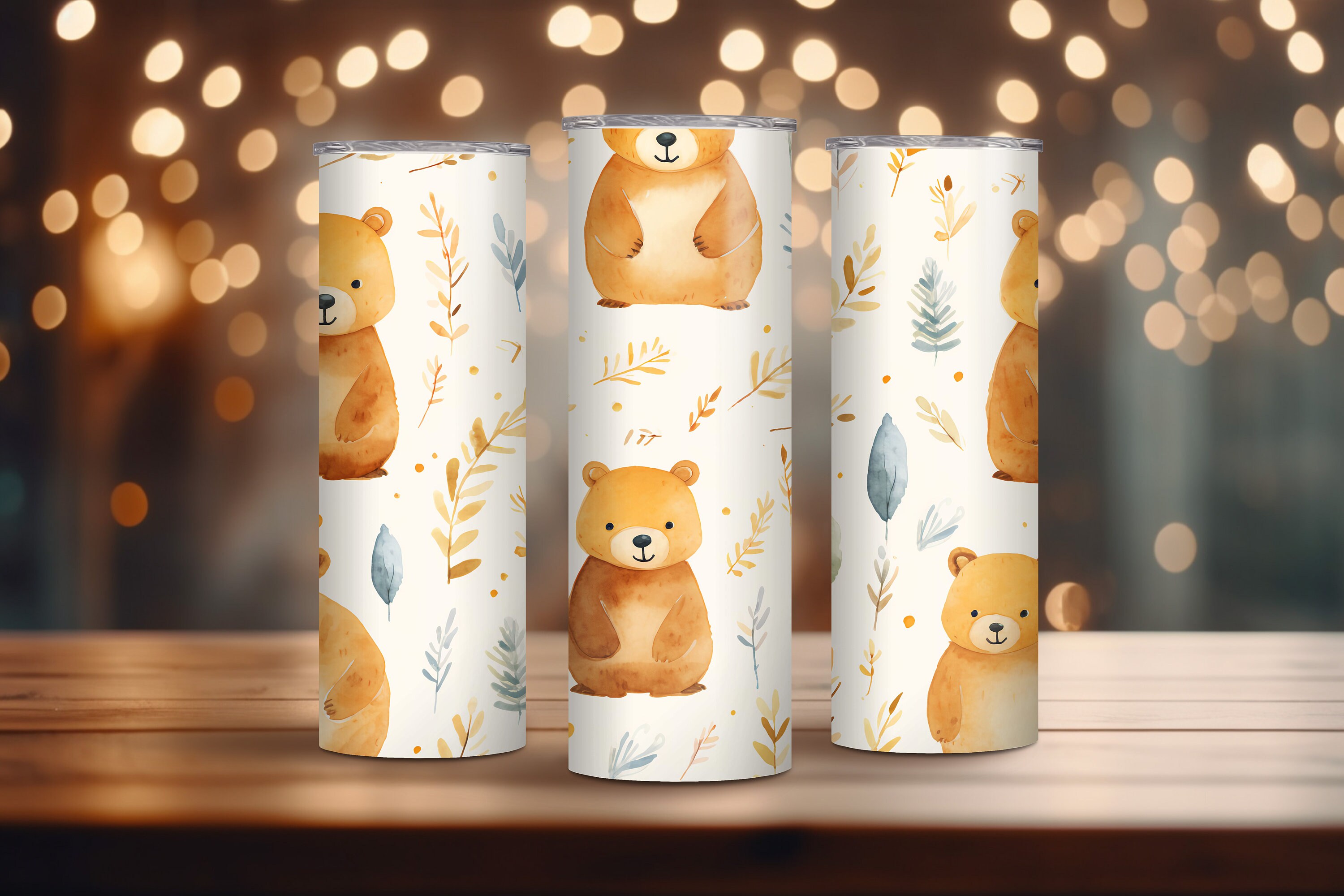 Adorable Animal Digital Paper Bundle, 20 Seamless Watercolor Animal ...