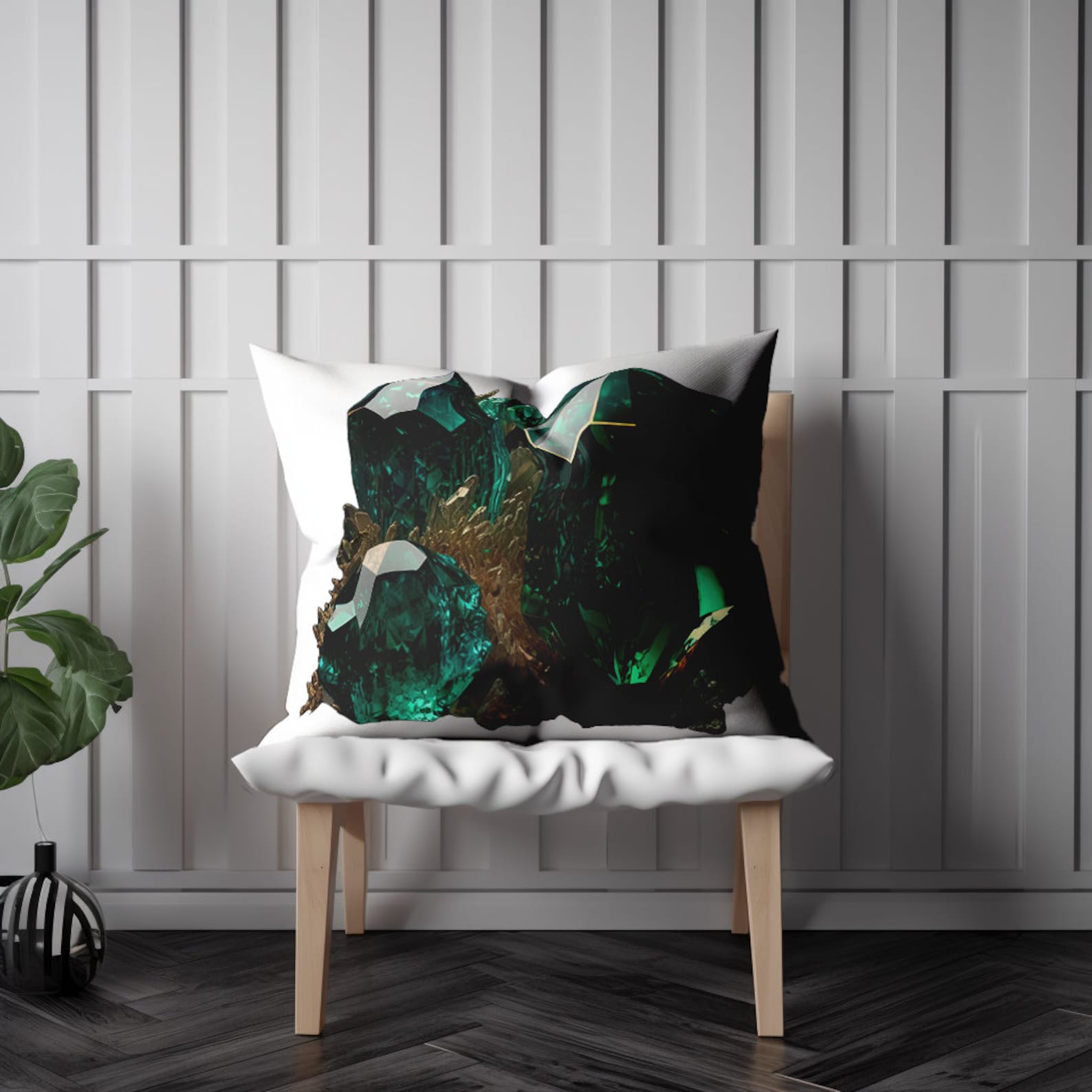 Emerald Crystal Clipart PNG Files for Instant Download Realistic ...