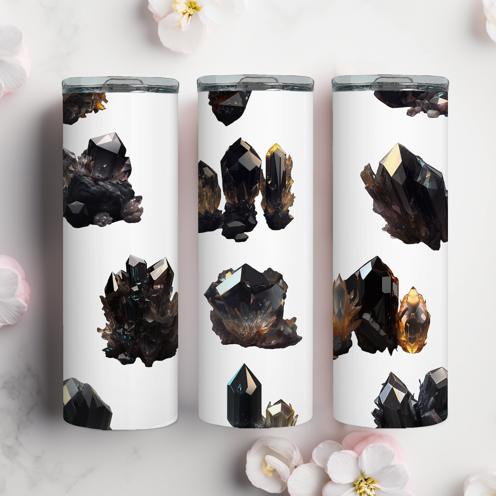 Onyx Crystal Clipart PNG Files for Instant Download Realistic Onyx ...