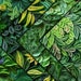Greenery and Foliage Digital Paper Bundle, 20 Greenery Digital Paper ...
