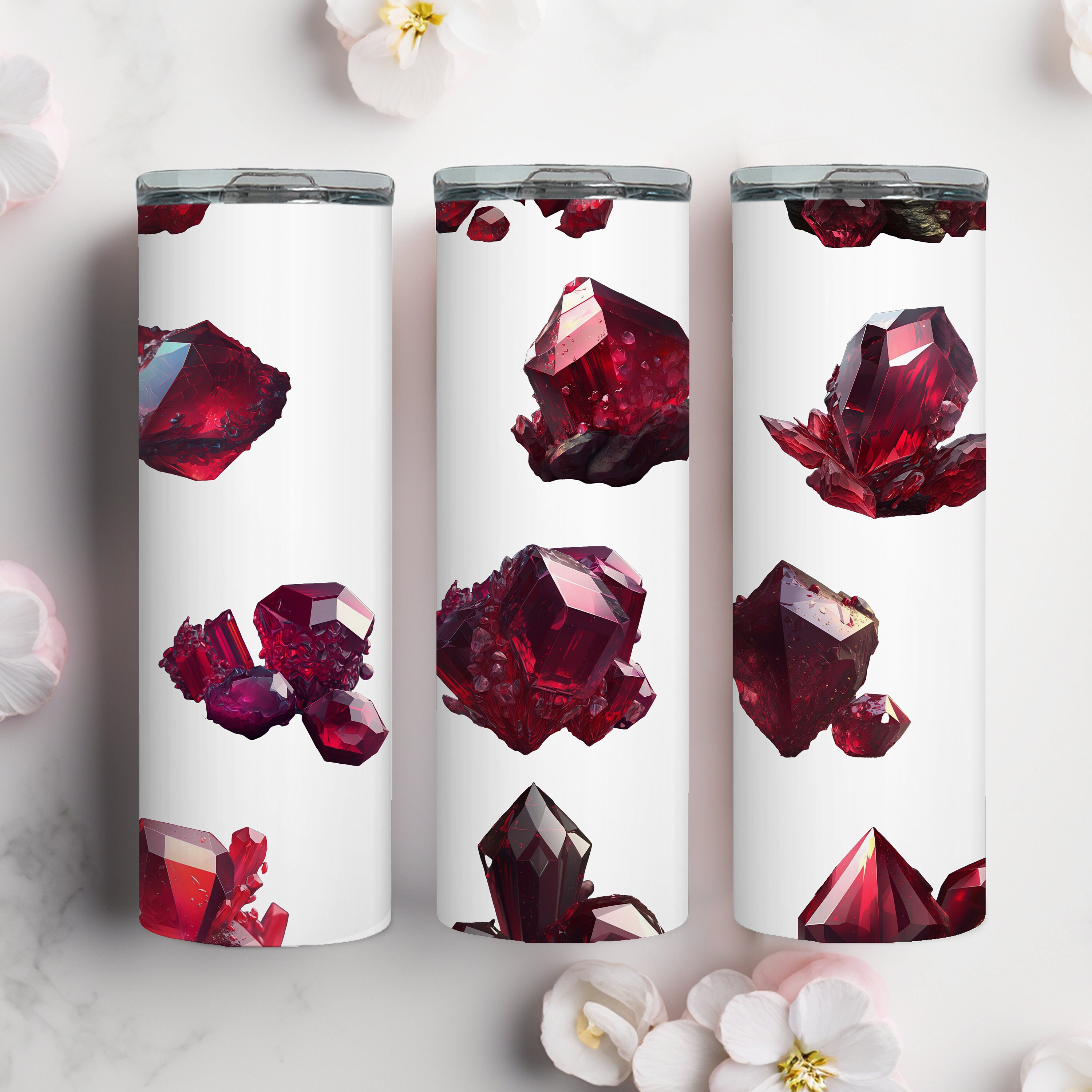 Ruby Crystal Clipart PNG Files for Instant Download Realistic Ruby ...