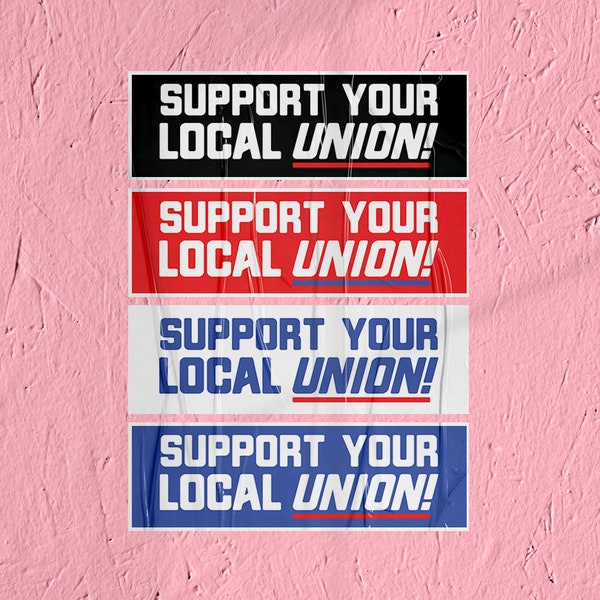Local Union Sticker - Etsy